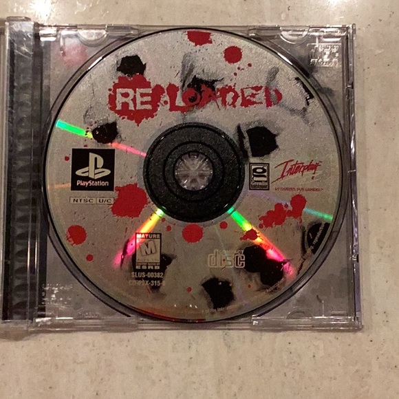 Sony | Other | Reloaded The Hardcore Sequel Ps Game Playstation 1 Black ...